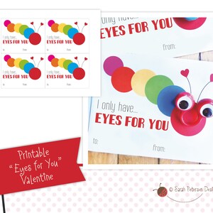 PRINTABLE - I Only Have Eyes for You - DIY Googly Eyes Finger Puppet ...
