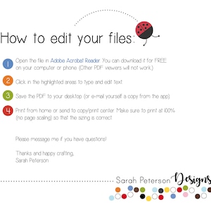 Instant Download PRINTABLE - EDITABLE Make Your Own "play Dough Cookie ...