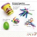 Instant Download PRINTABLE EDITABLE Make Your Own Play Dough easter Egg ...
