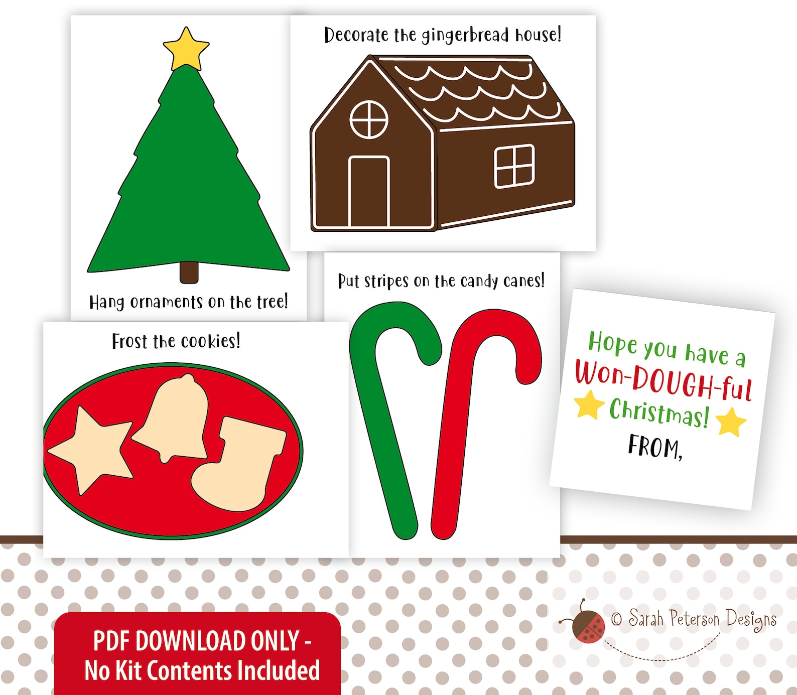 Instant Download PRINTABLE EDITABLE Mini Christmas Play - Etsy