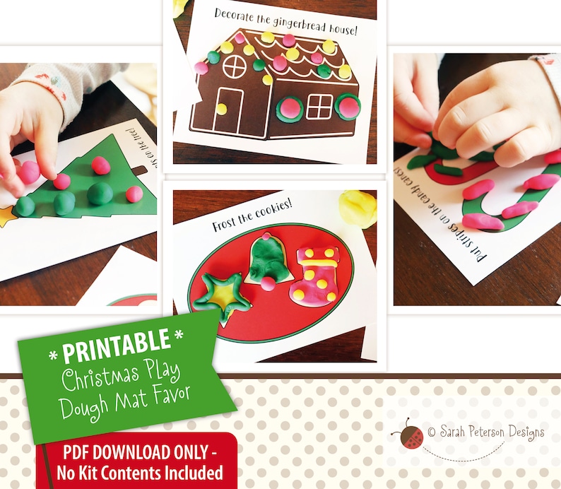 Instant Download PRINTABLE EDITABLE Mini Christmas Play - Etsy