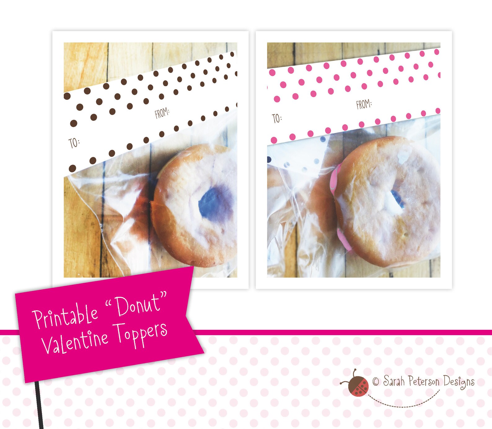 PRINTABLE - "donut You Know How Much I Like You?" - DIY Donut Valentine ...