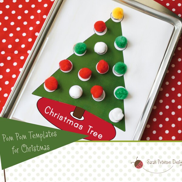 Christmas Pom Poms - Etsy