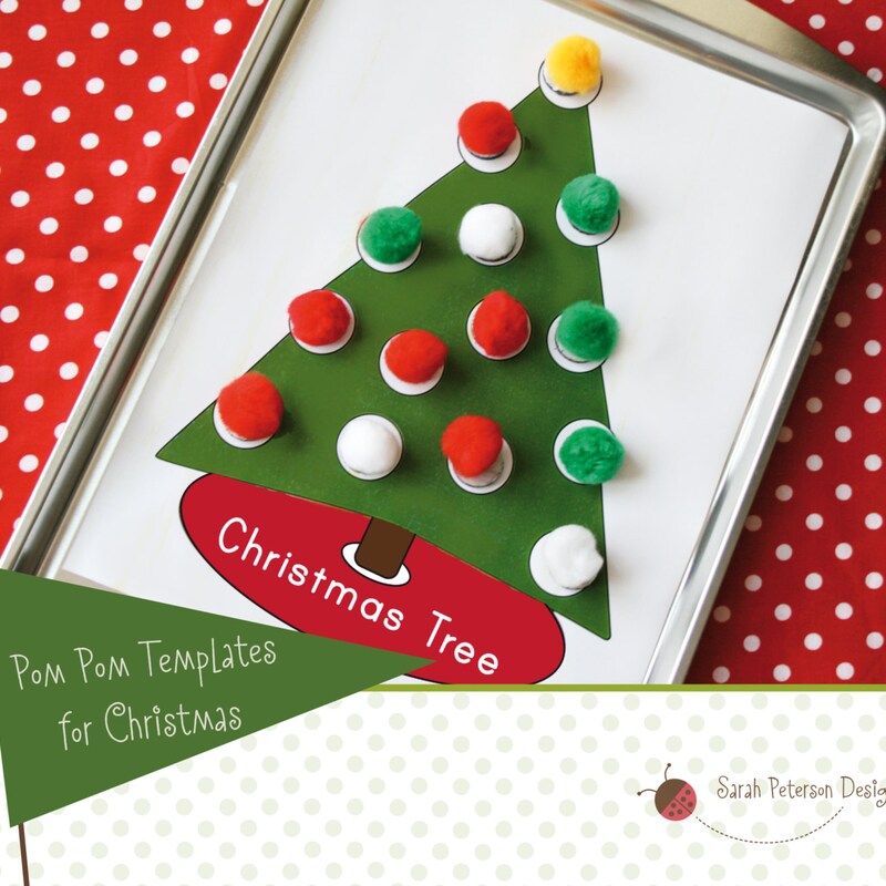 Christmas Pom Poms - Etsy