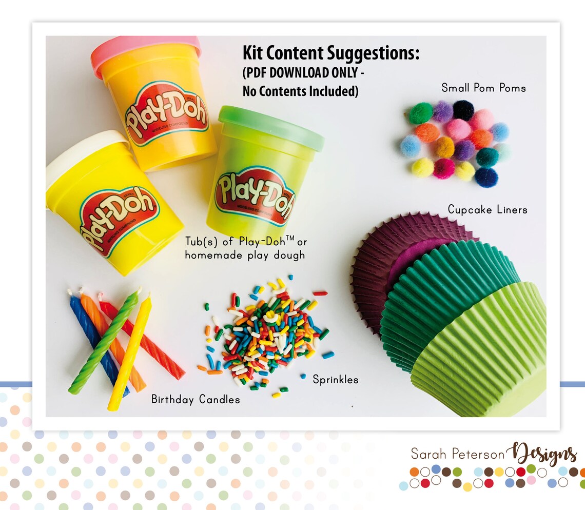 Instant Download PRINTABLE - EDITABLE - Make Your Own "play Dough ...