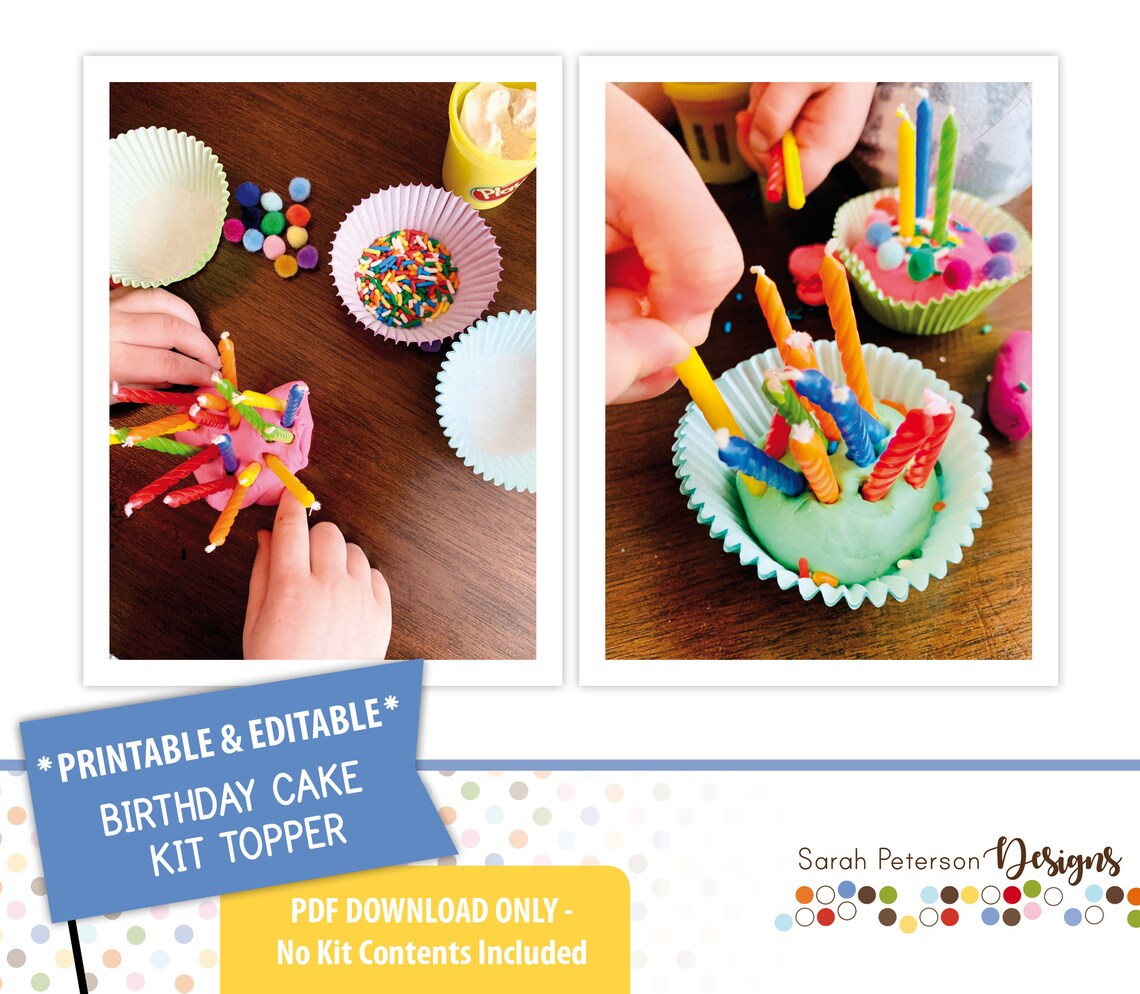 Instant Download PRINTABLE - EDITABLE - Make Your Own "play Dough ...