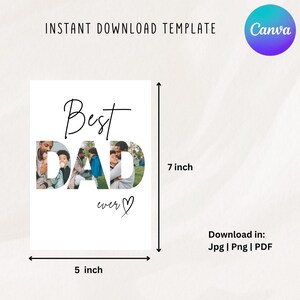 Best Dad Ever, Father’s Day, Fathers Day Download, Custom Father’s Day ...