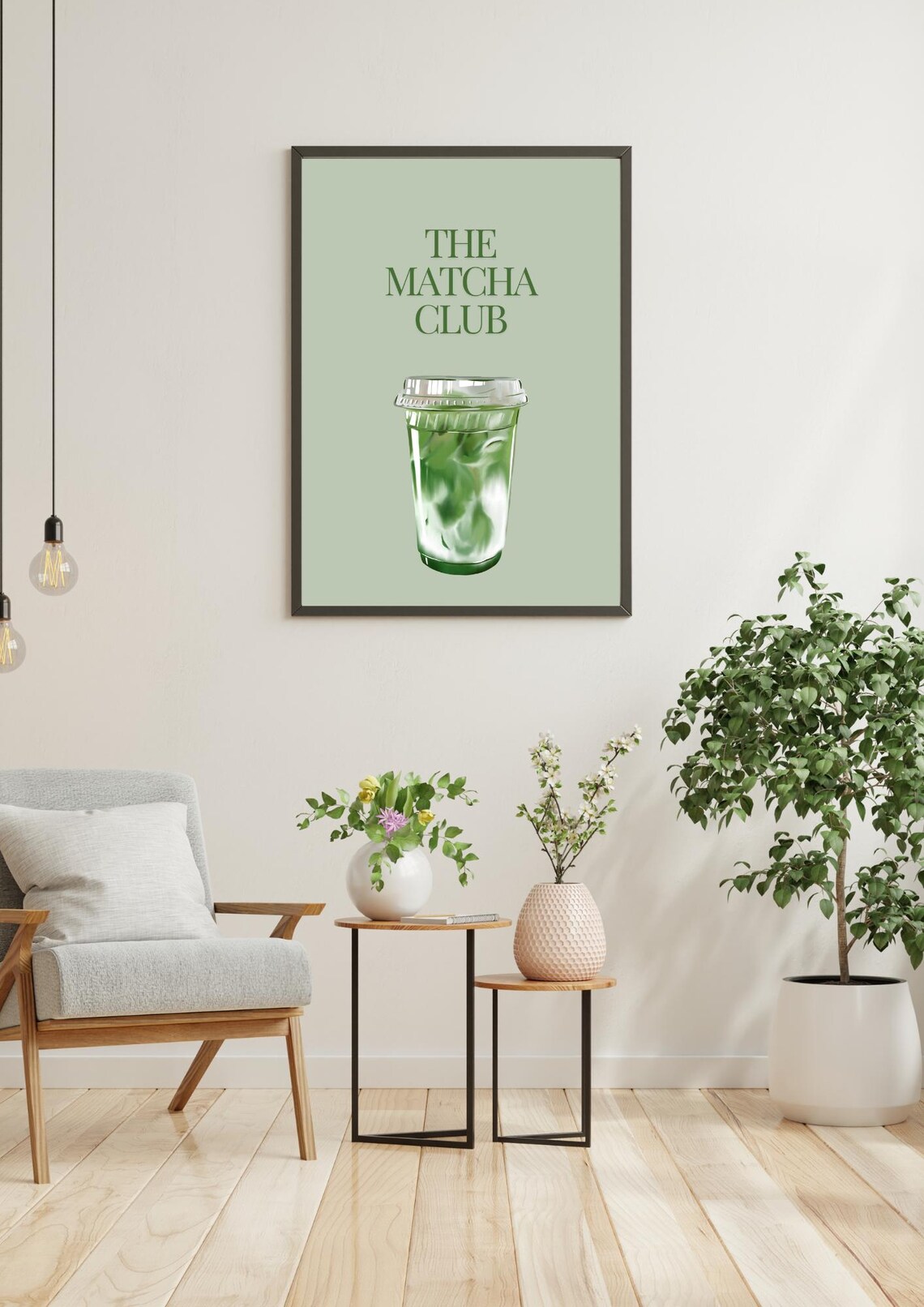 Matcha Poster Set - Matcha Wall Art, Matcha Lover Print, Digital ...