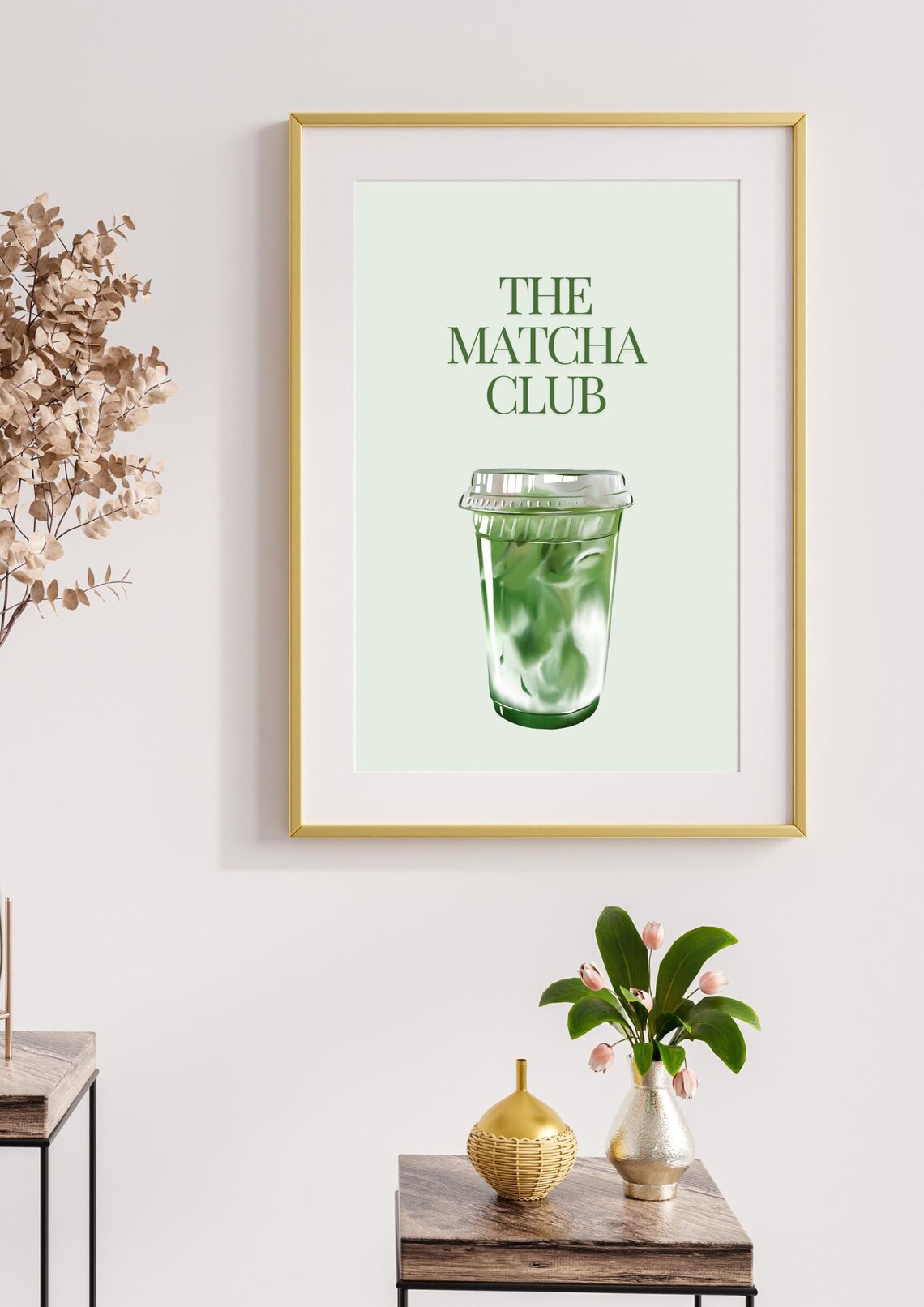 Matcha Poster Set - Matcha Wall Art, Matcha Lover Print, Digital ...
