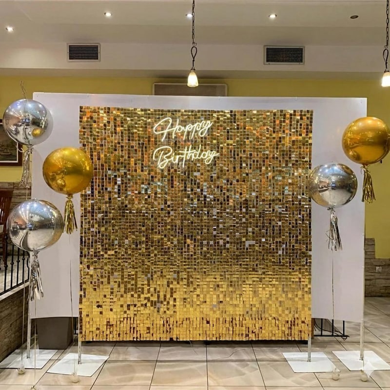 Sequin Wedding Backdrop - Etsy
