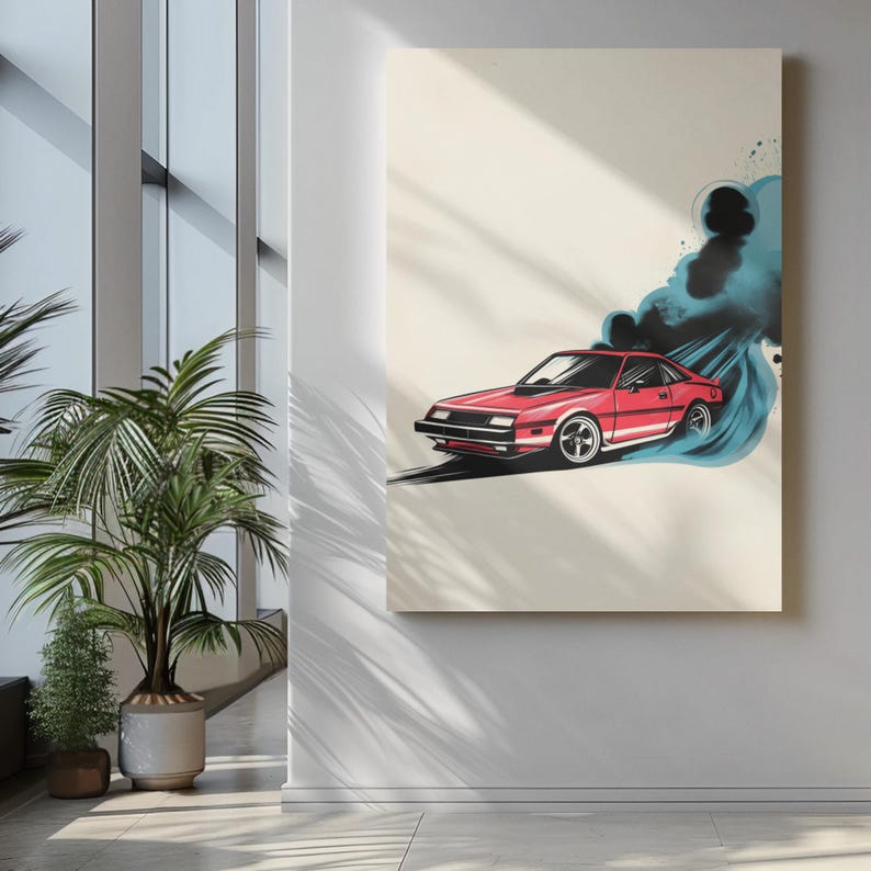 Toyota Corolla AE86 Print Poster | JDM Car | Vintage | Retro Wall Art ...