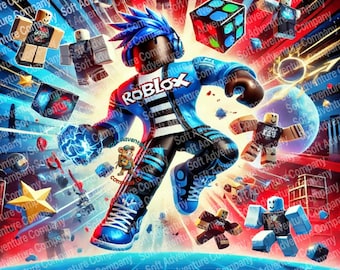 Urban Roblox Gamer Tumbler Wrap – 20oz Digital PNG | Streetwear Gaming ...