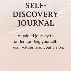 Self-discovery Journal | Guided Reflection Prompts | Personal Growth ...