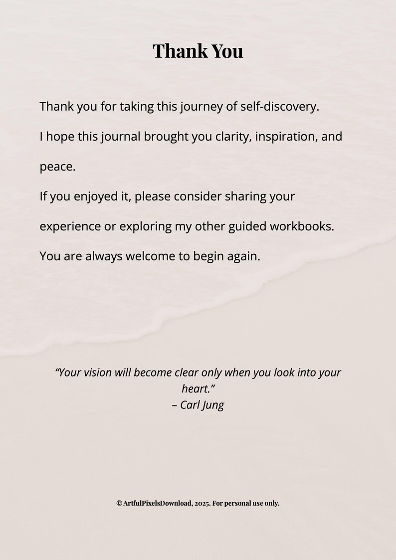 Self-discovery Journal | Guided Reflection Prompts | Personal Growth ...