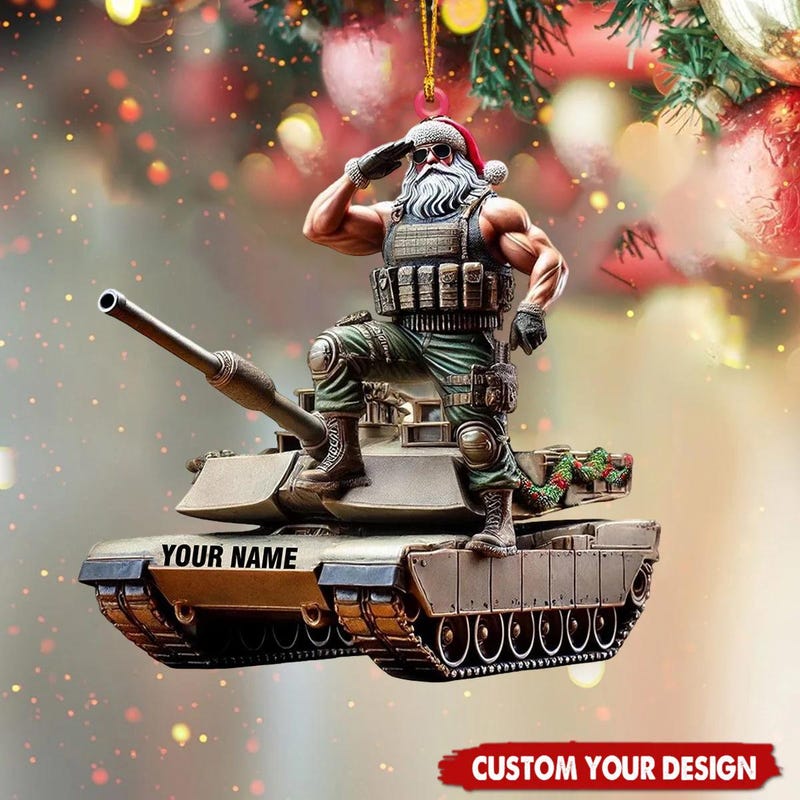 Military Santa Claus - Etsy