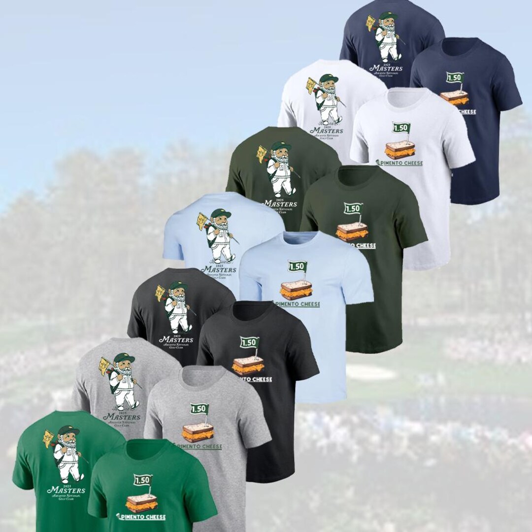 2025 Masters Golf Shirt Pimento Cheese Golf Tournament Shirt, Golf Tee ...