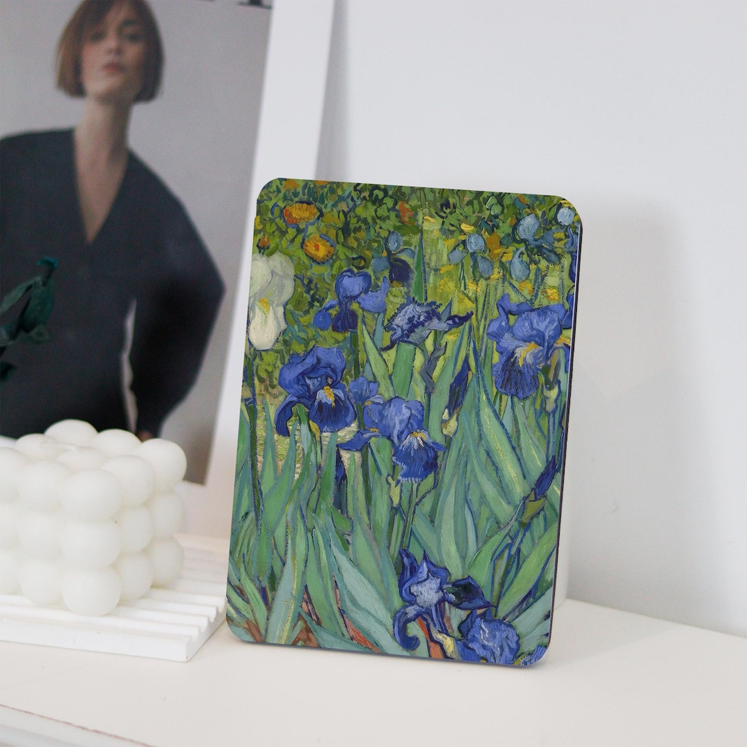 Van Gogh Iris Oil Painting Personalized Cover for Kindle 12/11/10 Case ...