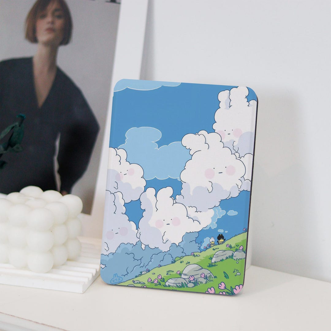 Sky & Cloud Anime Personalised Cover for Kindle 12/11/10 Case, Kindle ...