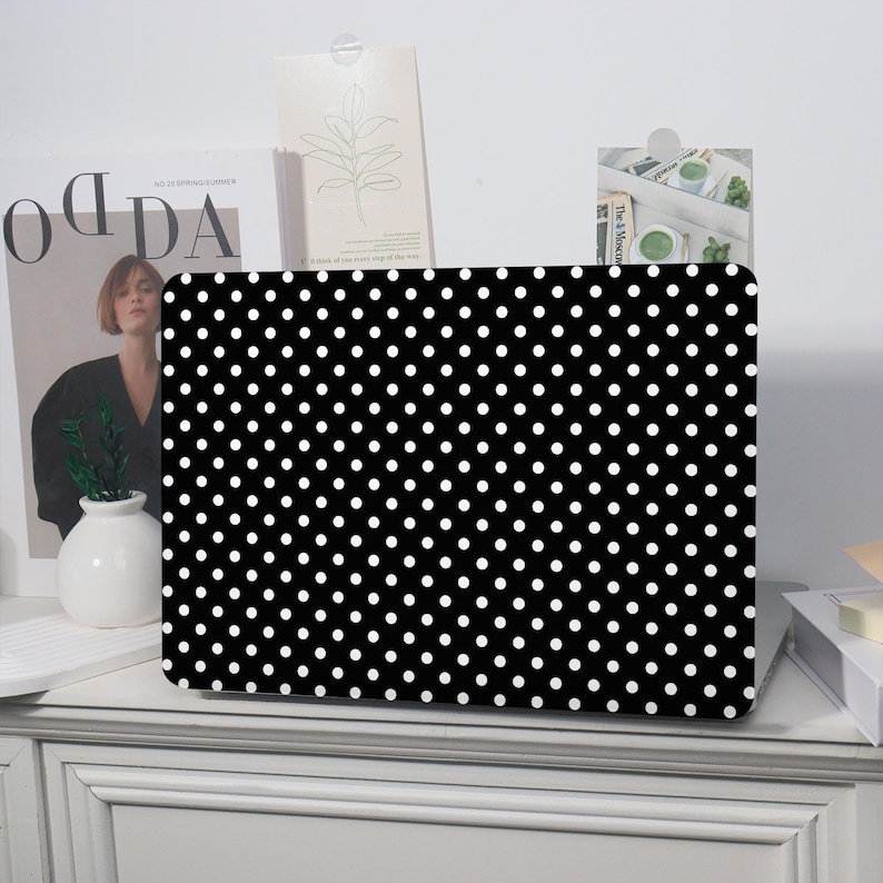 Polka Dots Personalized MacBook Case Cover for MacBook Pro 14/15/16,air ...
