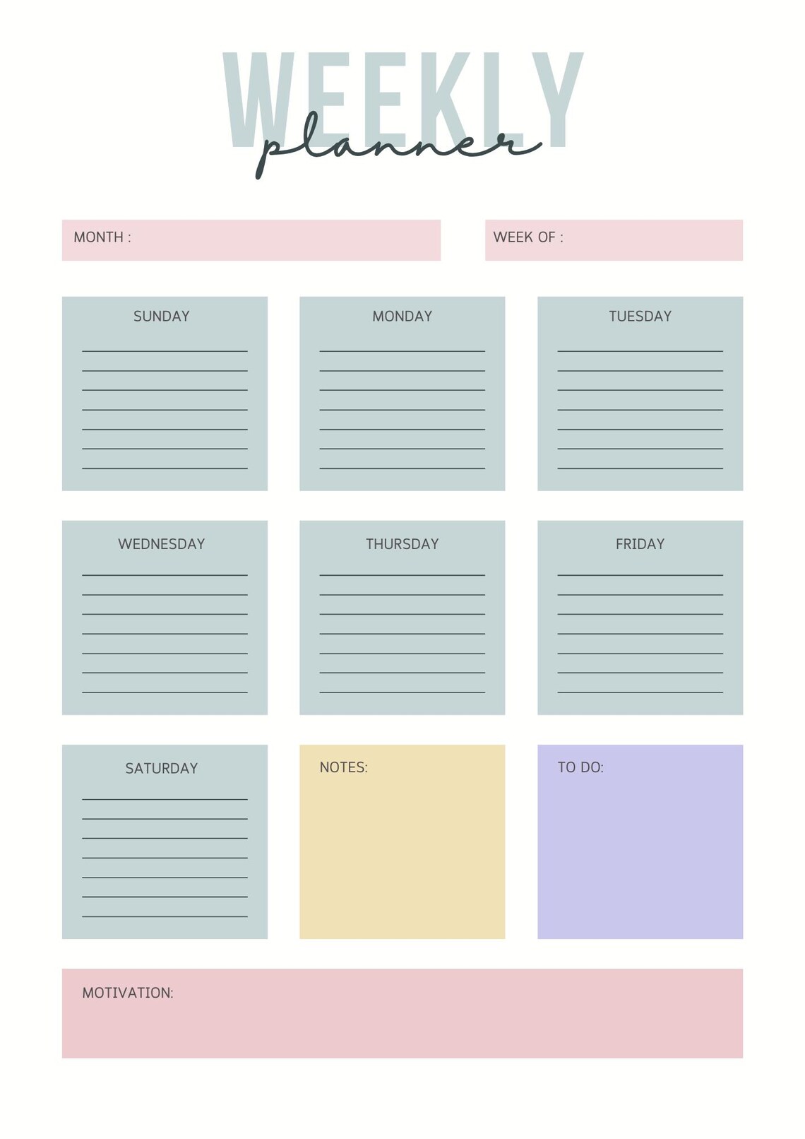 2025 Student Planner - Etsy