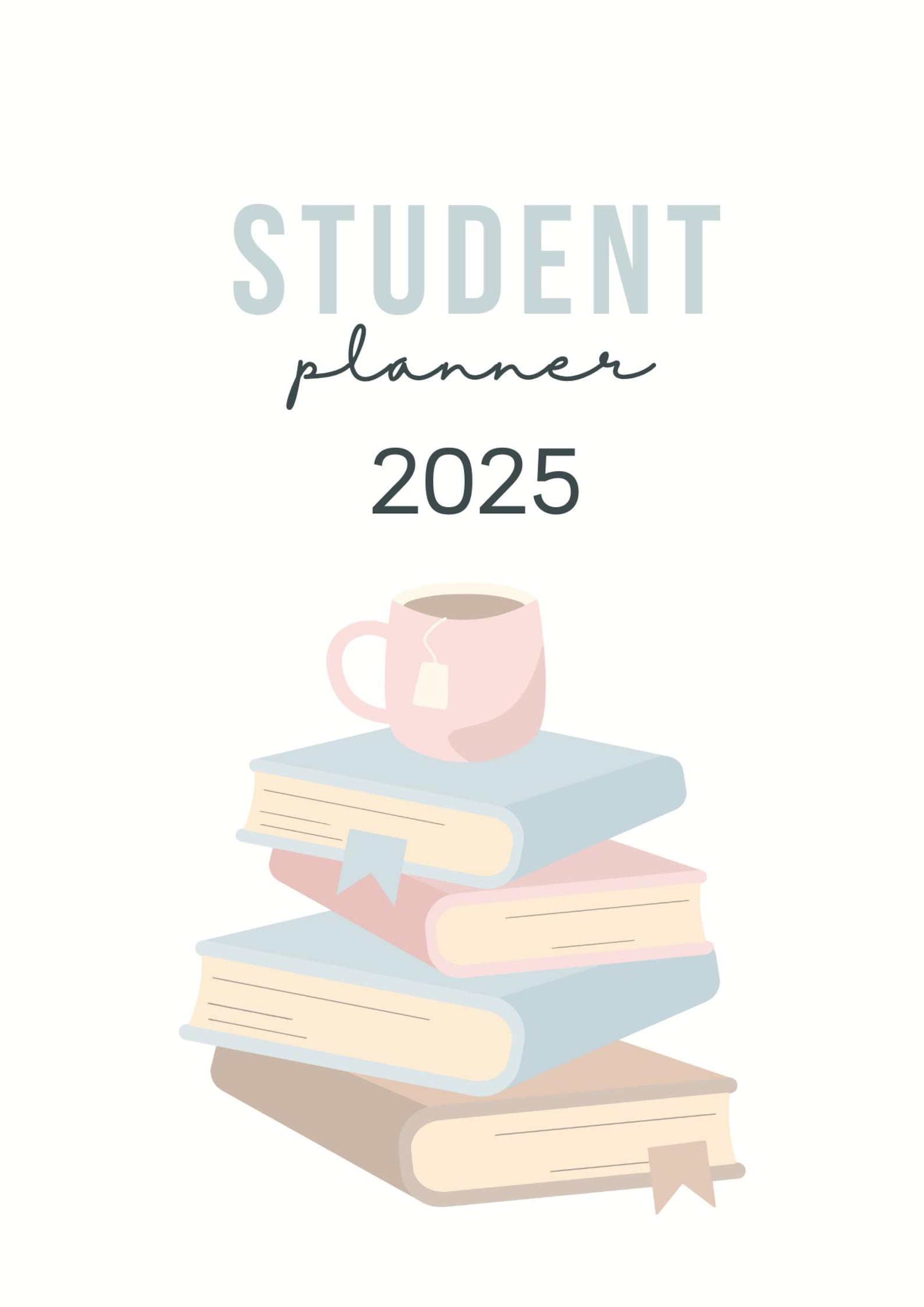 2025 Student Planner - Etsy