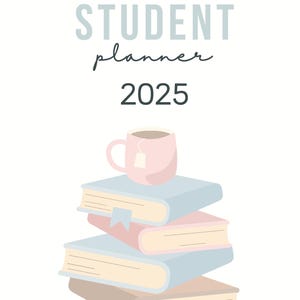 2025 Student Planner - Etsy