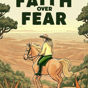 Faith Over Fear Wall Art, Printable Faith Png Svg, Family Wall Decor ...