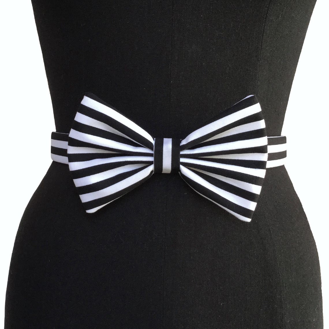 Signature Black & White Bow Belt | 2 STYLES | Black and White Belt ...
