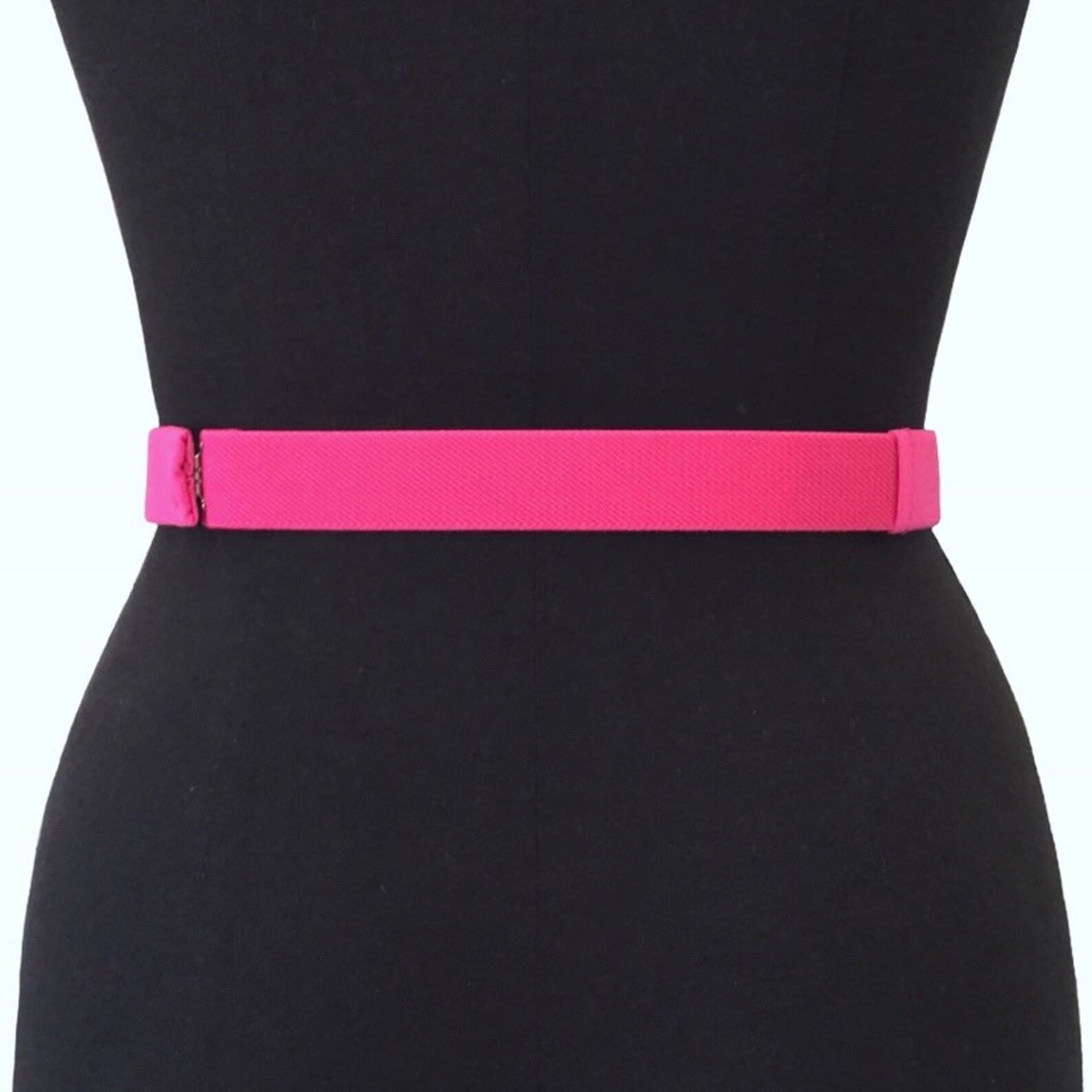 Cotton Mini Bow Belts Thin Belt Elastic Belt Bow Belt | Etsy