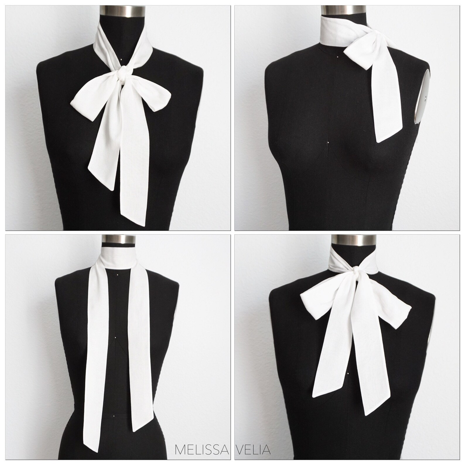 Swan Bow Scarves 2 Styles Skinny Scarf Bird Print Scarf - Etsy