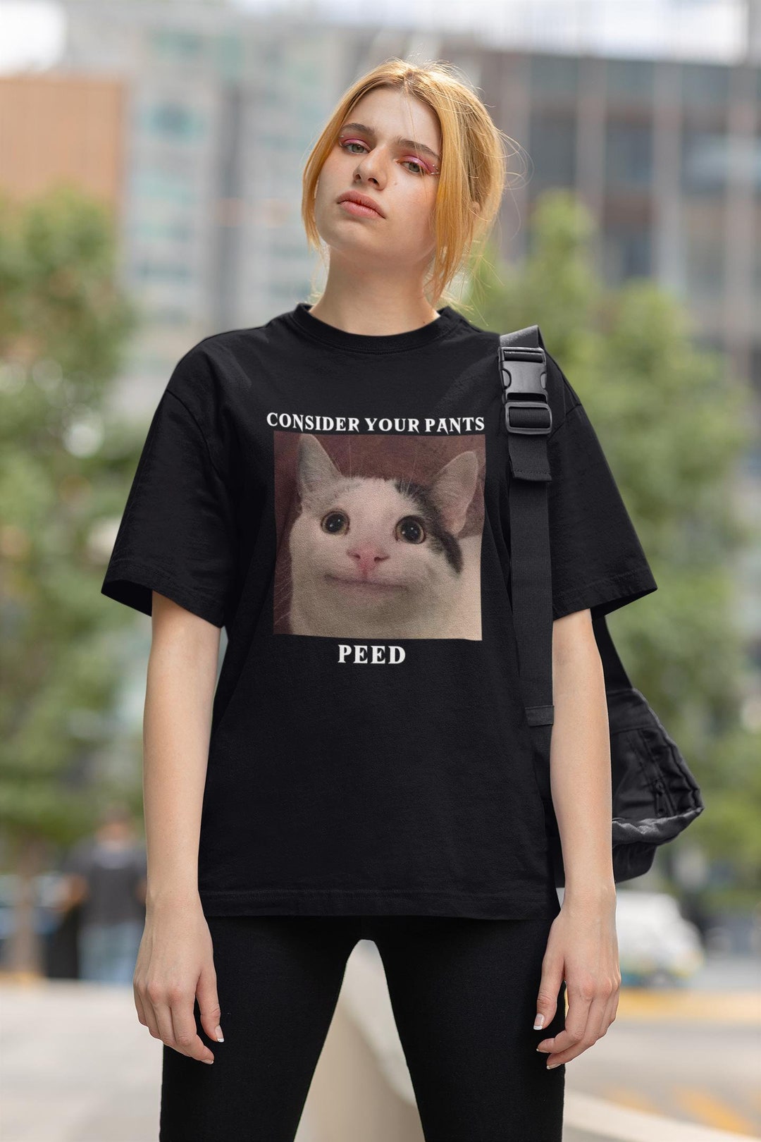 Consider Your Pants Peed Meme T-shirt, Cat Meme Shirts, Goofy Ahh ...