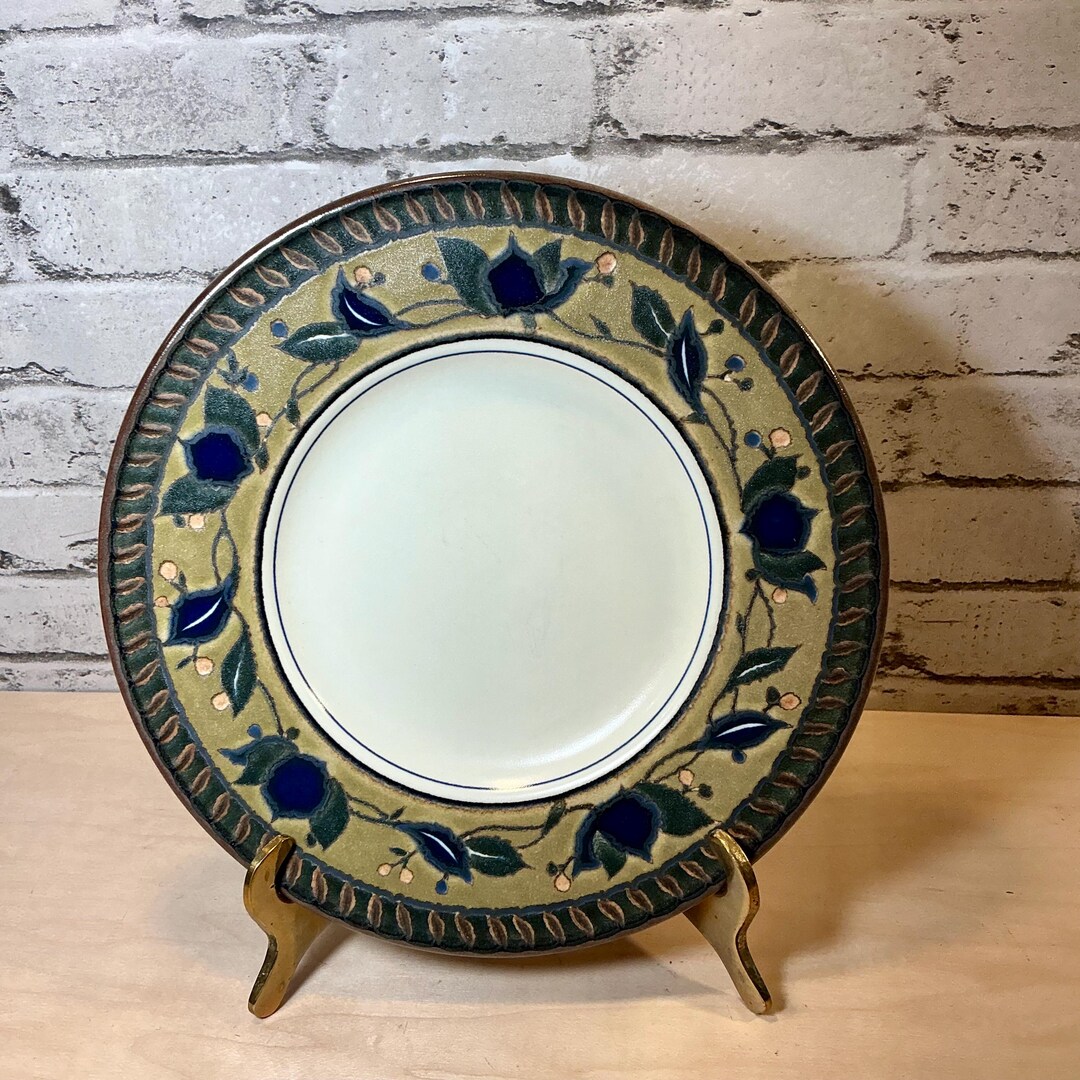 Vintage Mikasa Intaglio Arabella Pattern Stoneware Plate, Plates ...