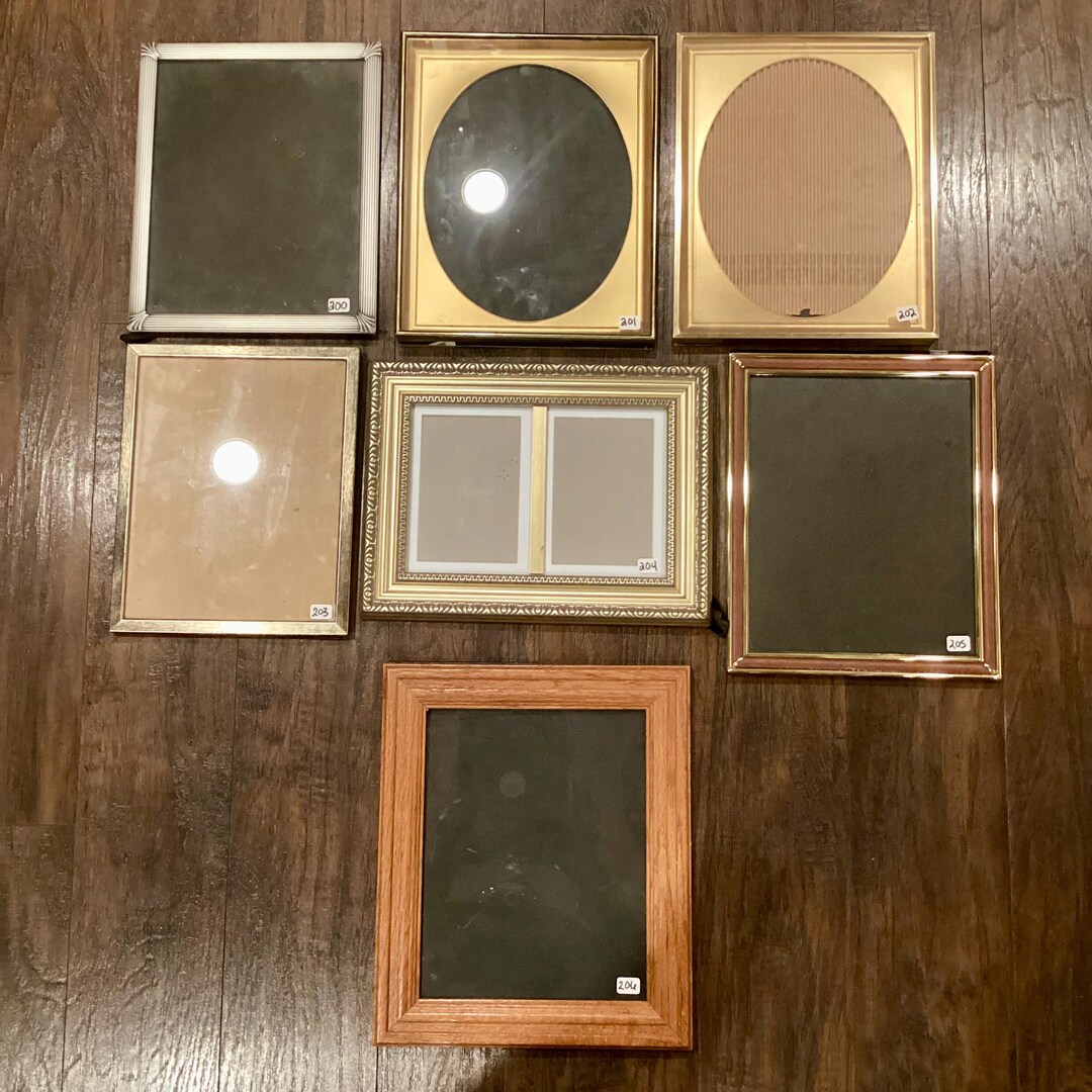 Vintage MCM Gold Filigree Picture Frame Hollywood Regency, Solid Brass ...