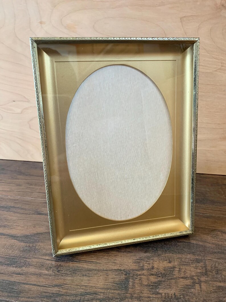 Vintage MCM Gold Filigree Picture Frame 5x7 Hollywood Regency, Solid ...