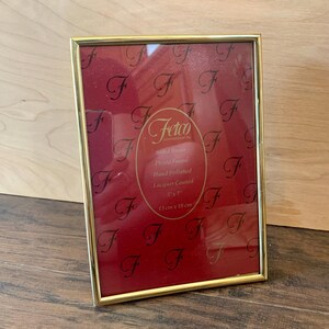 Vintage MCM Gold Filigree Picture Frame 5x7 Hollywood Regency, Solid ...