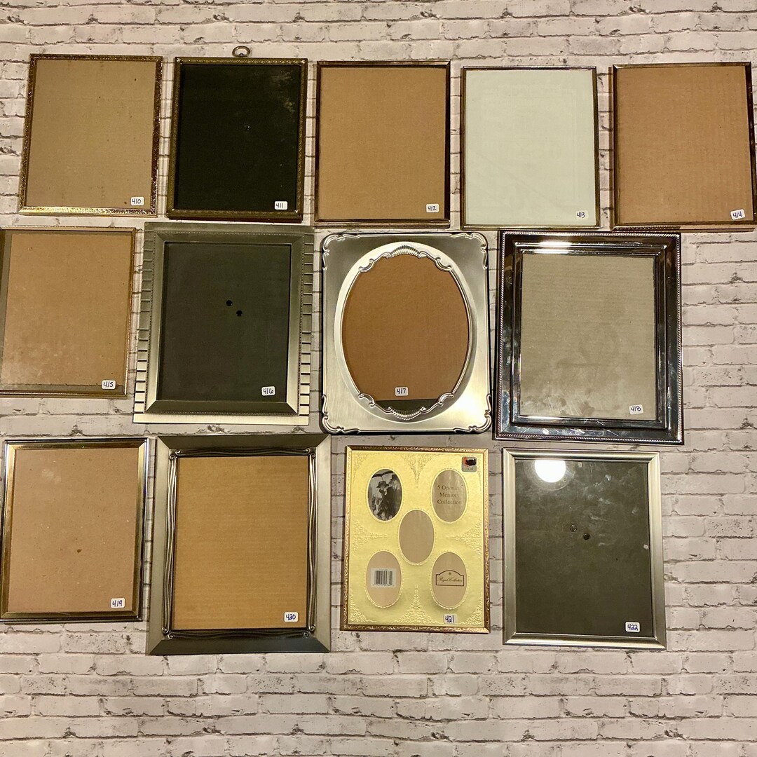 Vintage MCM Gold Filigree 8x10 Picture Frame Hollywood Regency, Solid ...