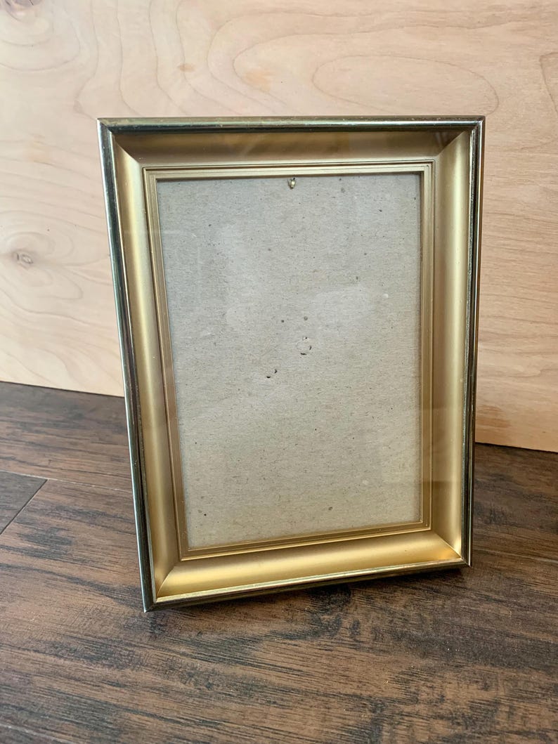 Vintage MCM Gold Filigree Picture Frame 5x7 Hollywood Regency, Solid ...