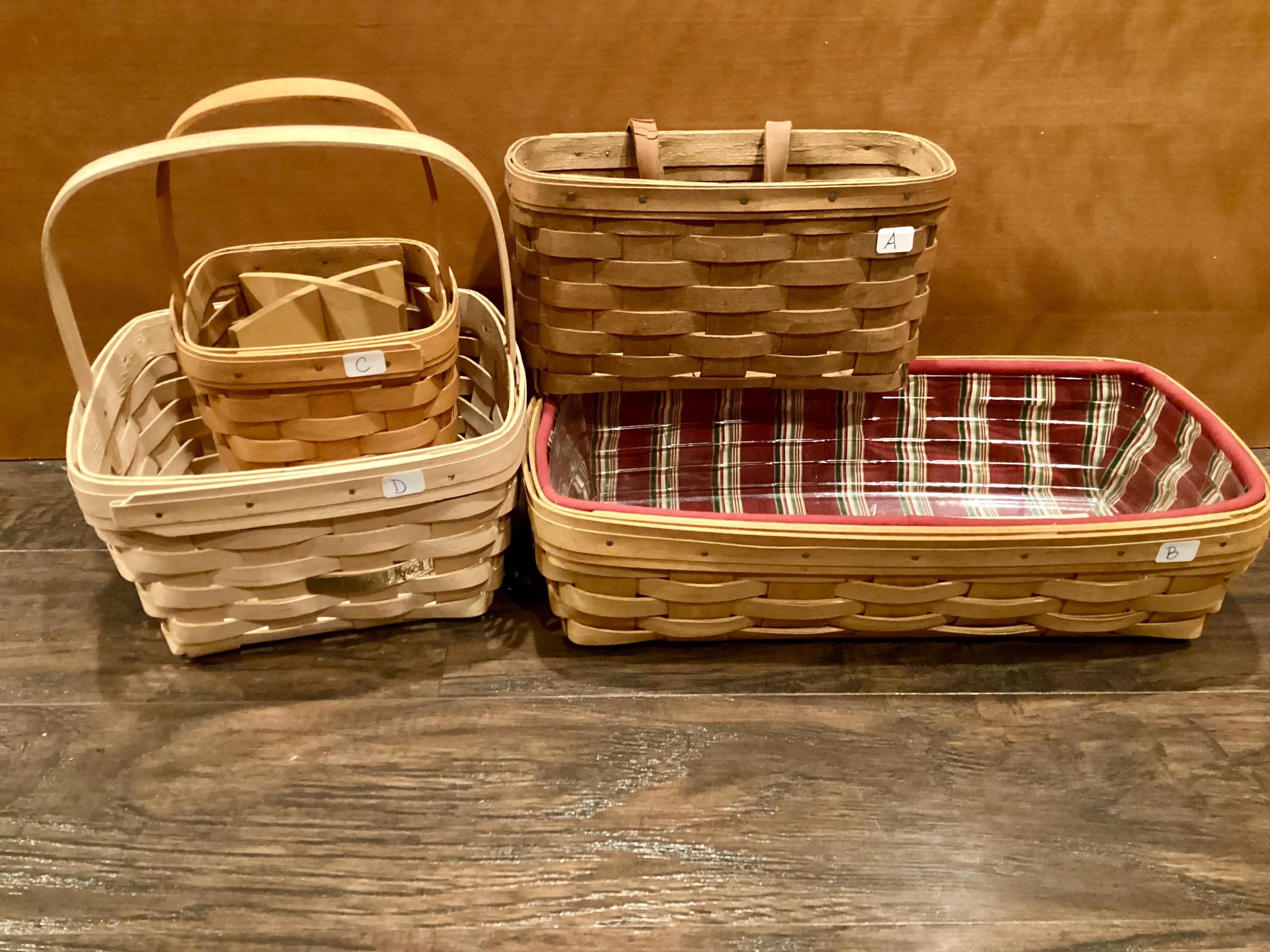 Vintage Wall Baskets, Handmade Baskets, Wall Hangings, Wall Storage ...