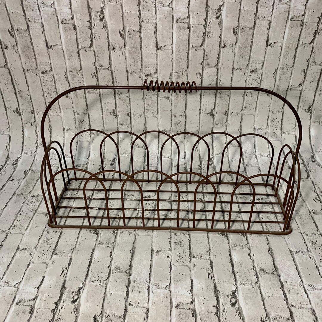 Vintage French Garden Basket, Granny Core, Cottage Core, Farmhouse ...