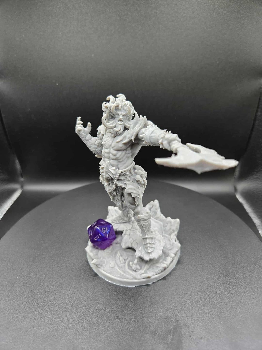 Fire Giant Miniature | 3D Printed Fantasy Monster | Dnd & Pathfinder ...