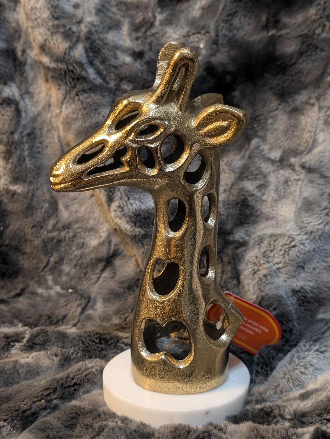 Gold Indian Giraffe Statue - Etsy