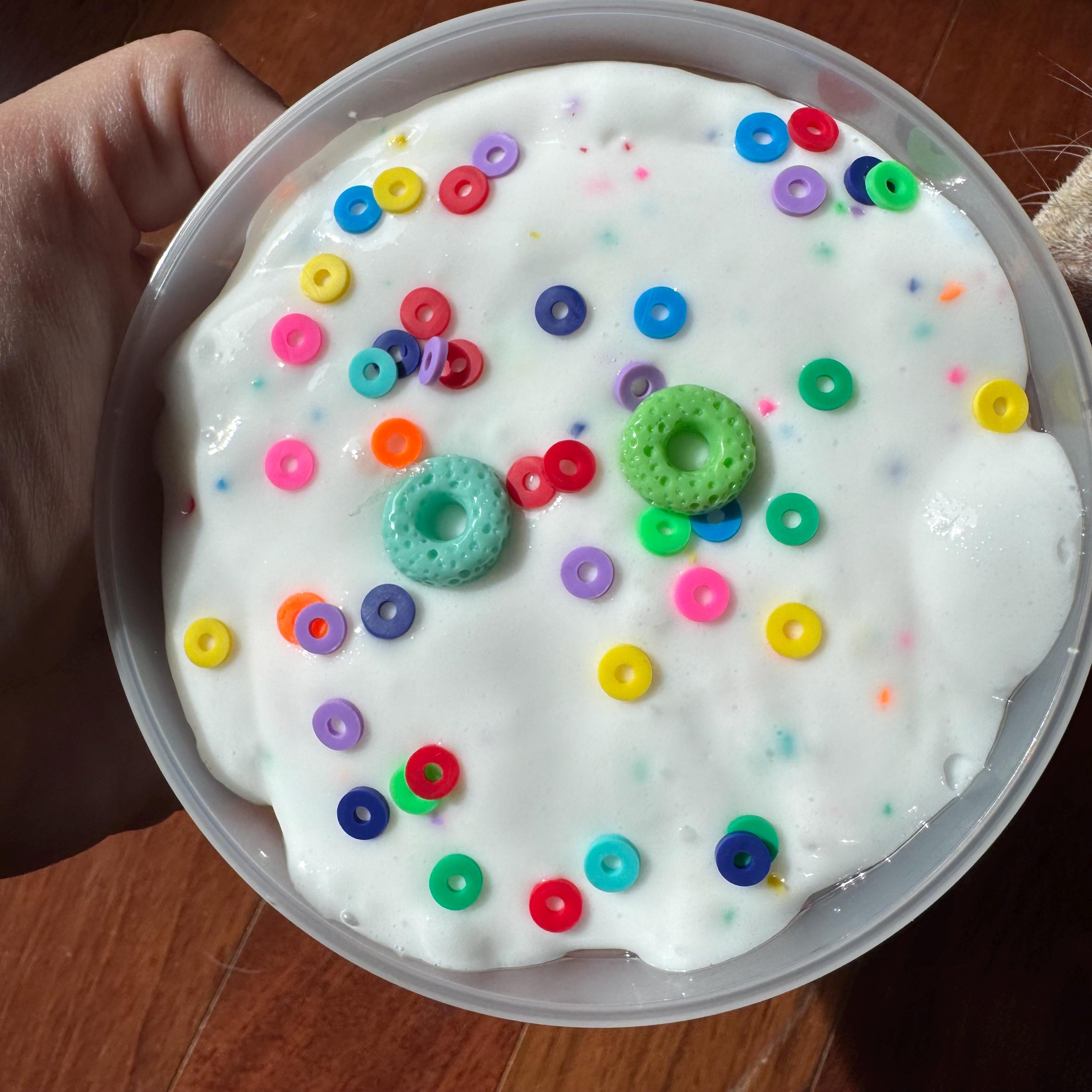 Fruit Loops Milky Slime - Etsy