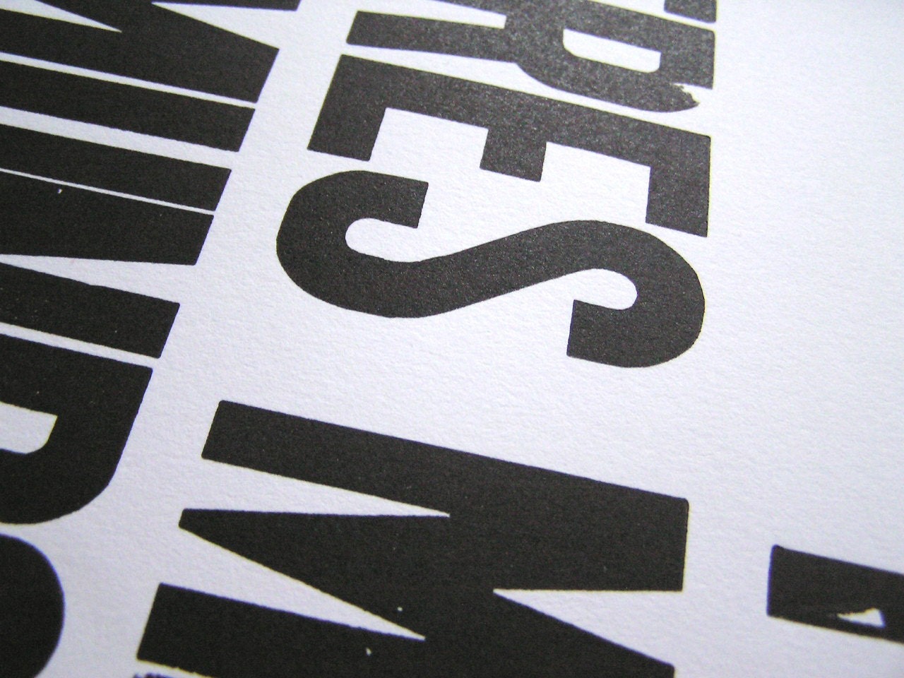 Spanish Black and White Letterpress Print, Tu Eres Mi Mundo Wall Art ...