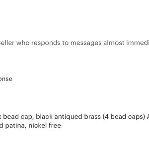 12mm Pronged Calyx Bead Cap, Black Antiqued Brass 4 Bead Caps Art ...