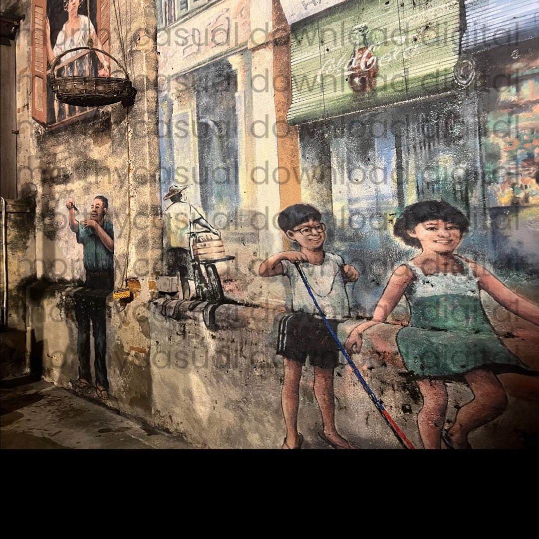 Vintage Asian Old Man Wall Art - Etsy Australia