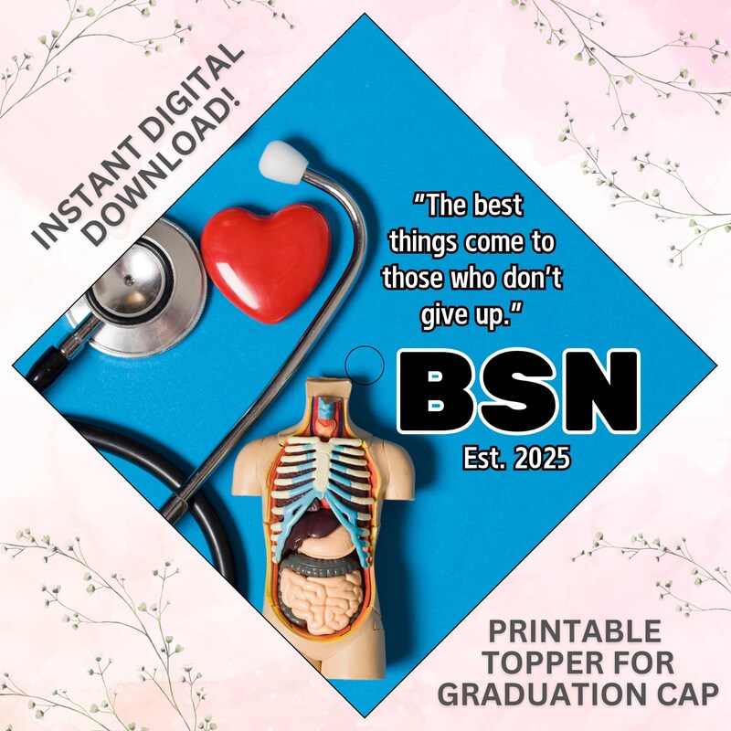 Nurse Graduation Cap - Etsy