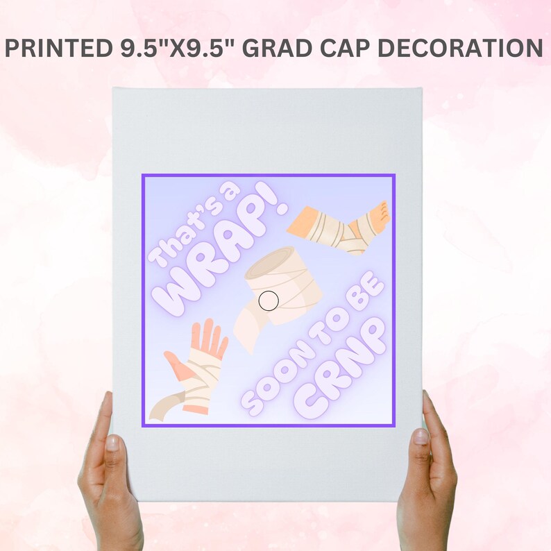 Printable Graduation Cap Topper, Nurse Practitioner Graduation Cap ...