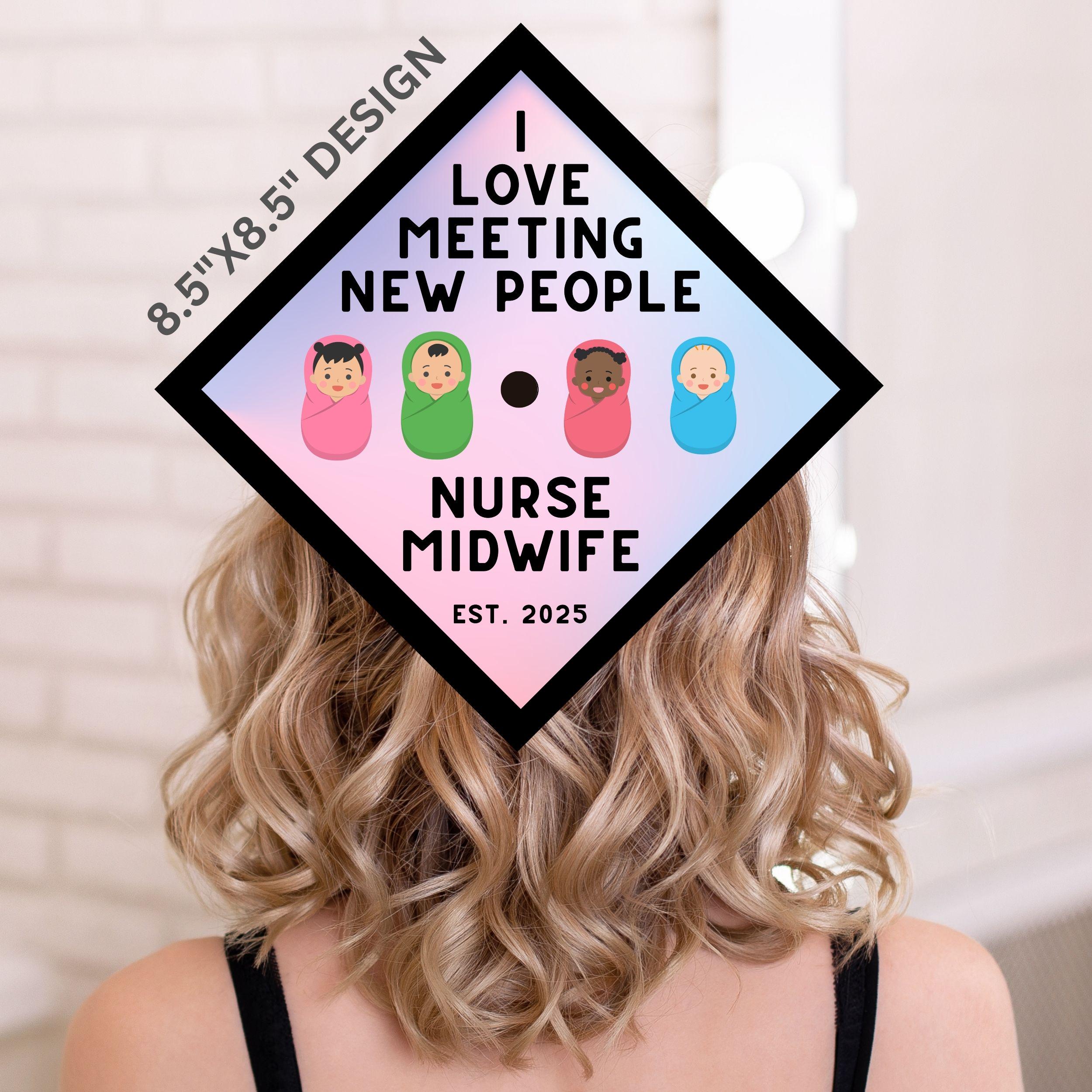 Printable Graduation Cap Topper, DIY Nurse Graduation Cap Decoration ...