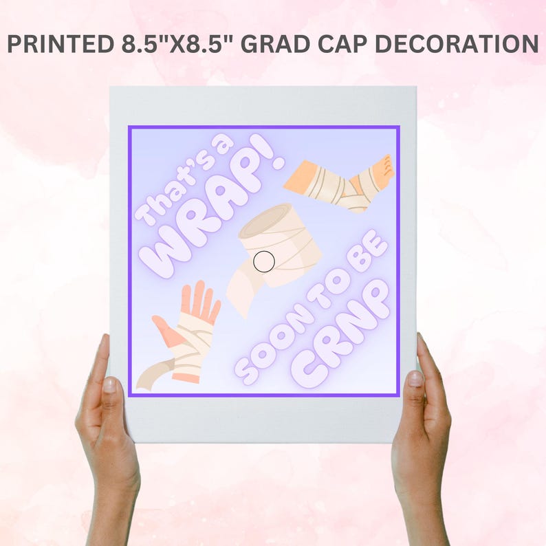 Printable Graduation Cap Topper, Nurse Practitioner Graduation Cap ...