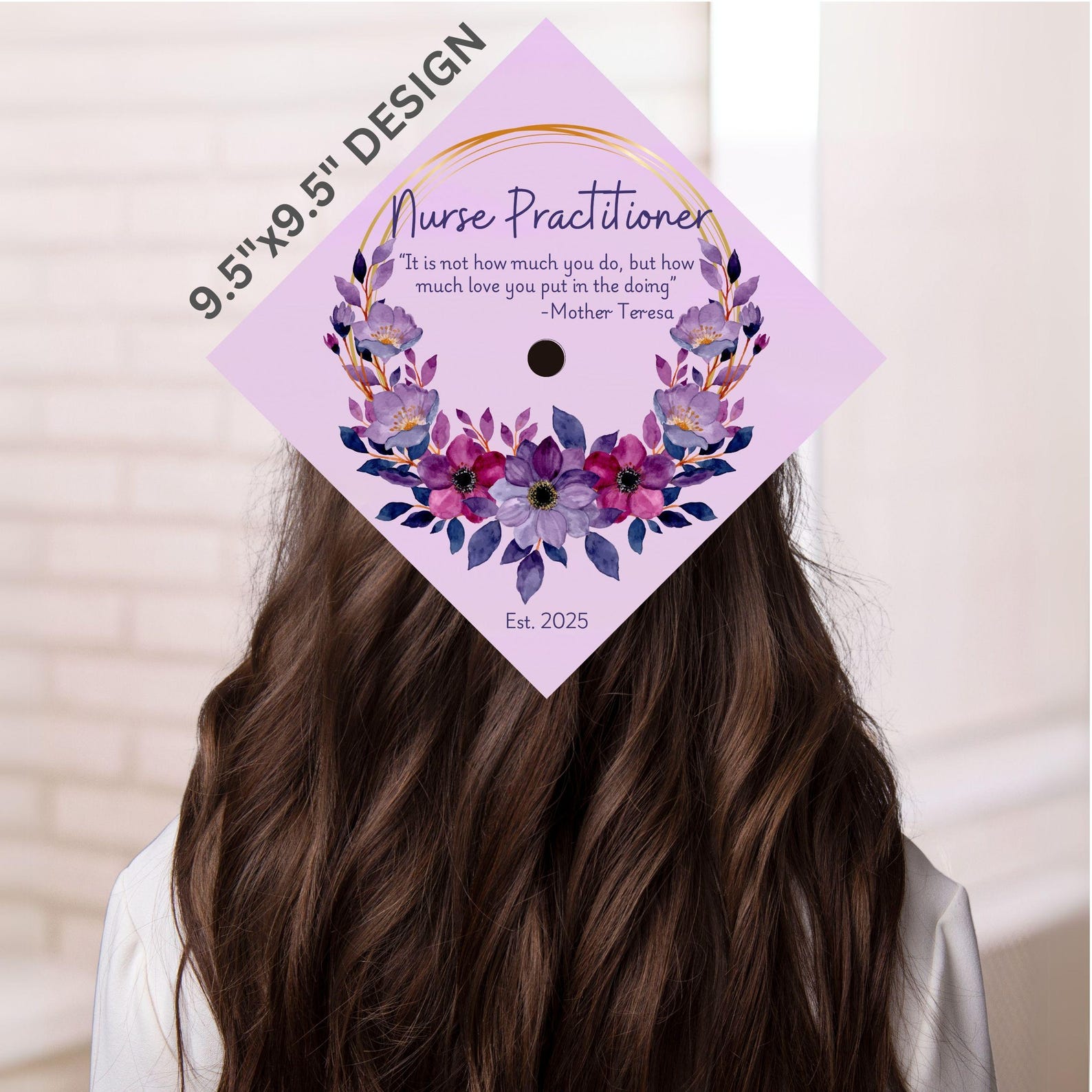 Printable Graduation Cap Topper, DIY Nurse Practitioner Graduation Cap ...